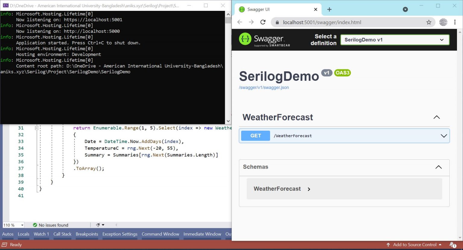 How to set up Serilog in ASP.NET Core application for Beginners - Explore Magic