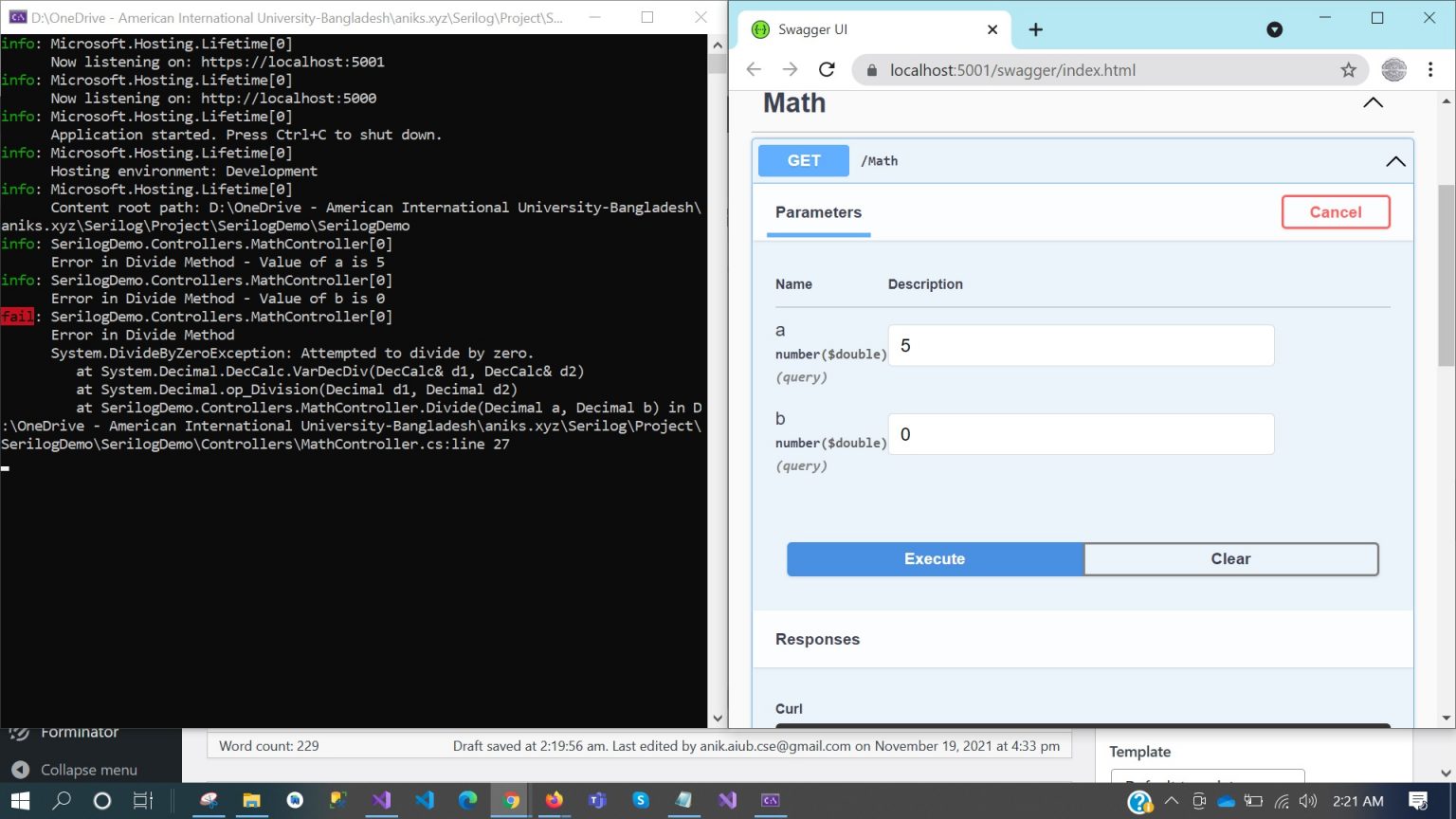 How to set up Serilog in ASP.NET Core application for Beginners - Explore Magic